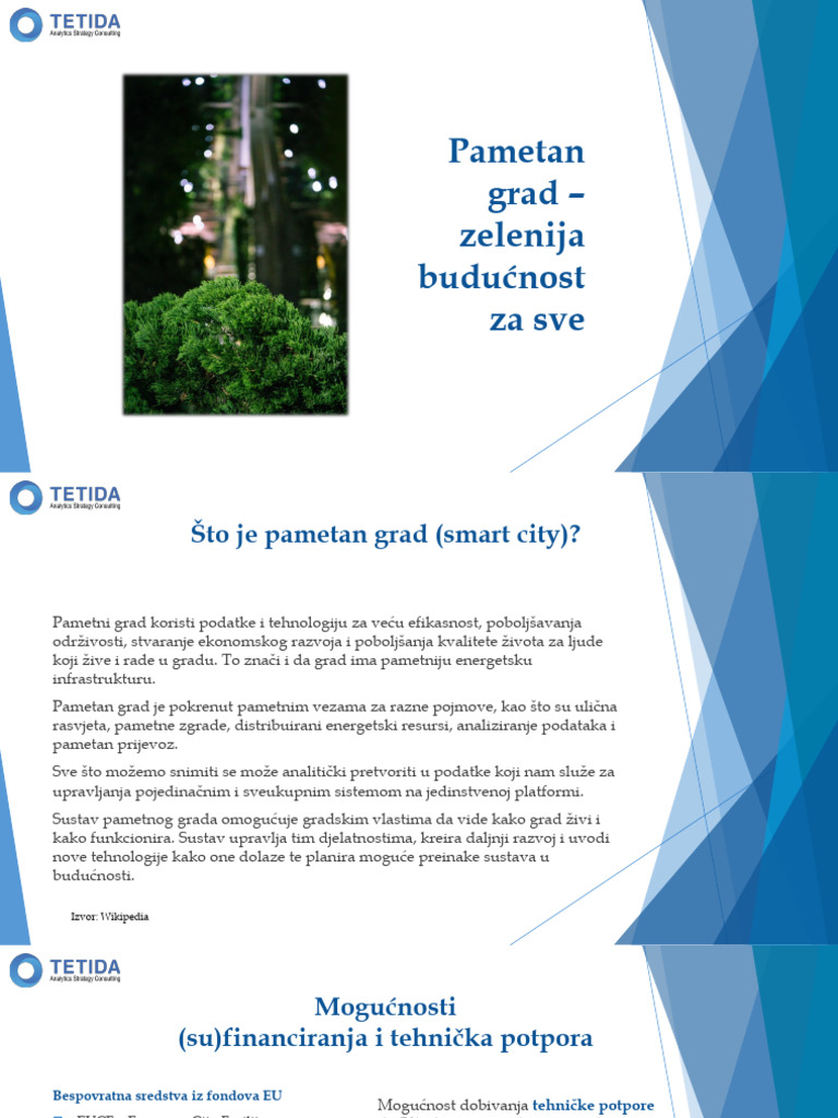 Pametan Grad - Zelenija Budućnost Za Sve | PDF