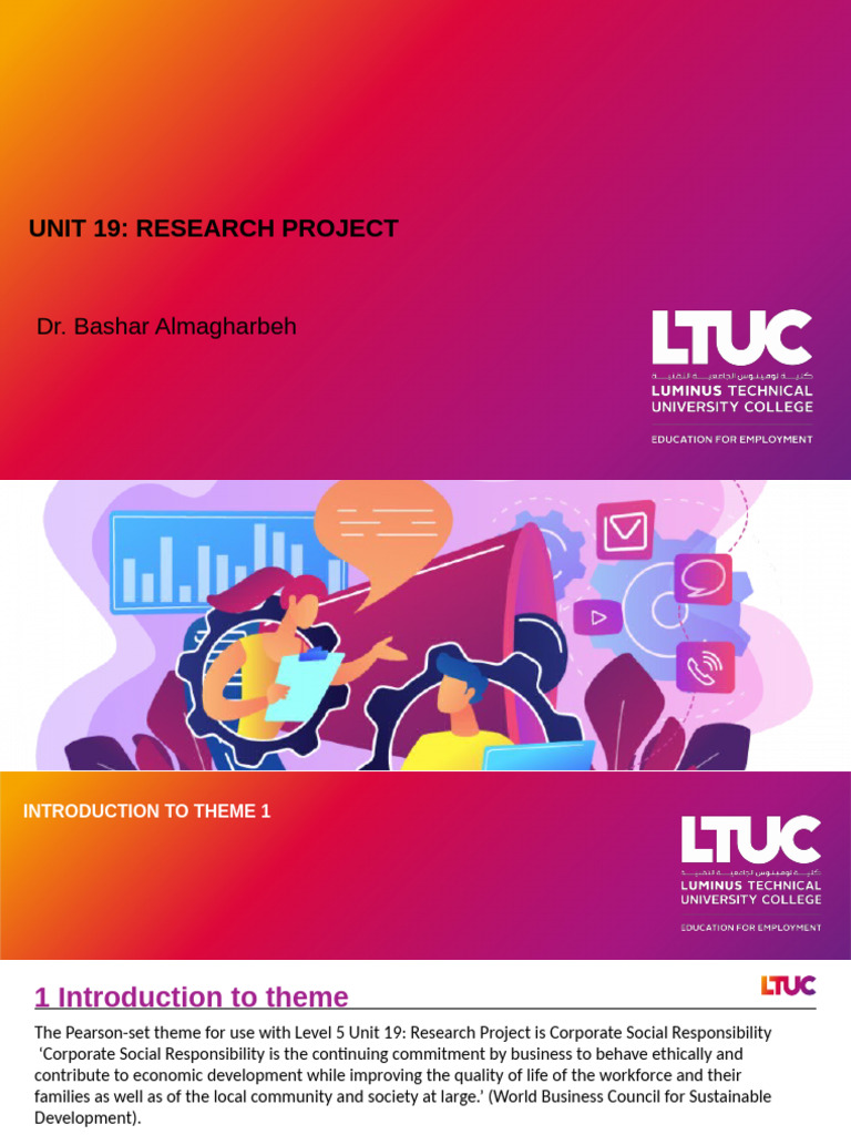 Unit 19 Research Project 2024 | PDF | Positivism | Qualitative Research