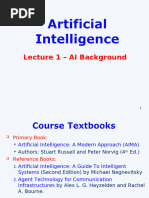 Lecture 01 - Introduction | PDF | Artificial Intelligence | Intelligence (AI) & Semantics