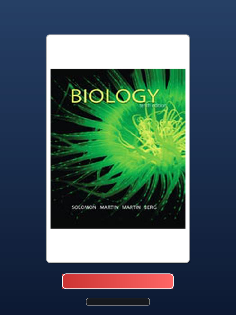 Biology 10th Edition Solomon Test Bank PDF Download | PDF | Life ...