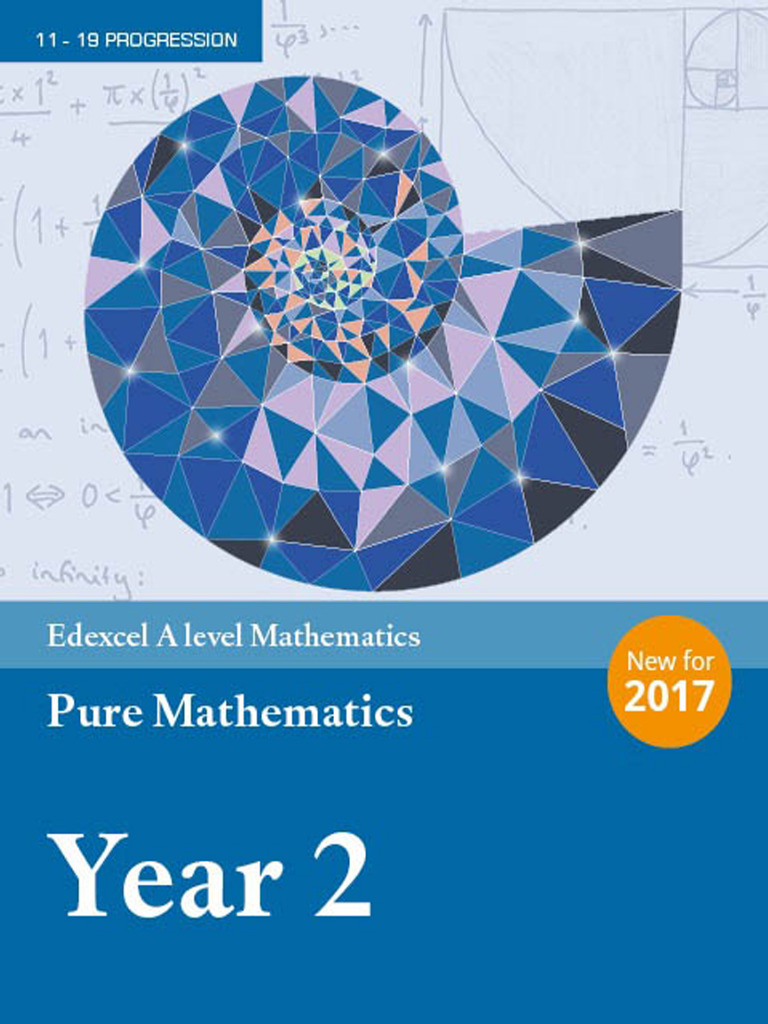 Edexcel A Level Pure Math For Year 2 | PDF
