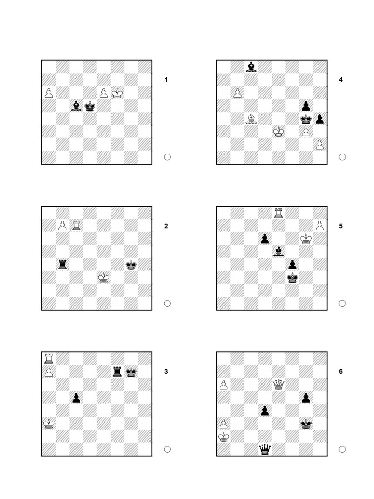 1200 Endgames | PDF | Chess | Chess Theory