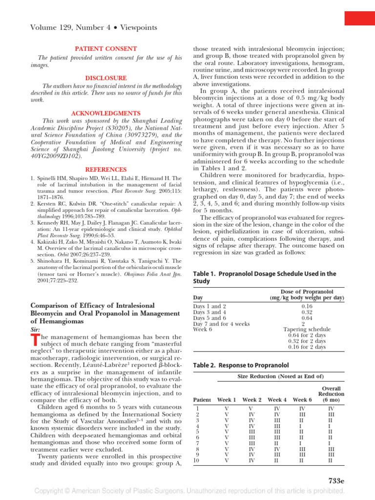 Comparison of Efficacy of Intralesional Bleomycin.54 | PDF | Medical ...