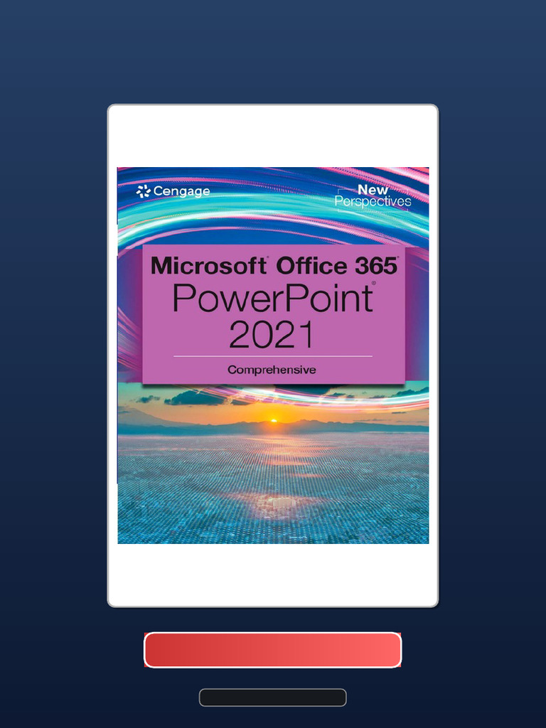 Complete Bundle Microsoft Office 365 Power Point 2021 Comprehensive 1st ...