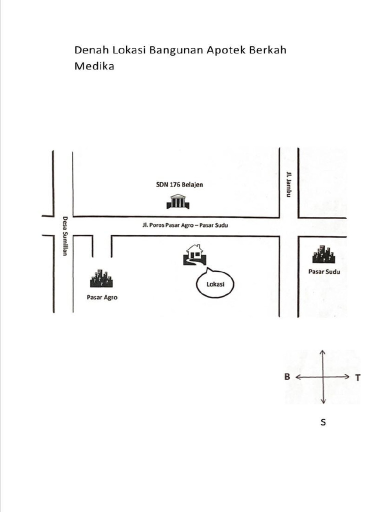Denah Lokasi Apotek | PDF