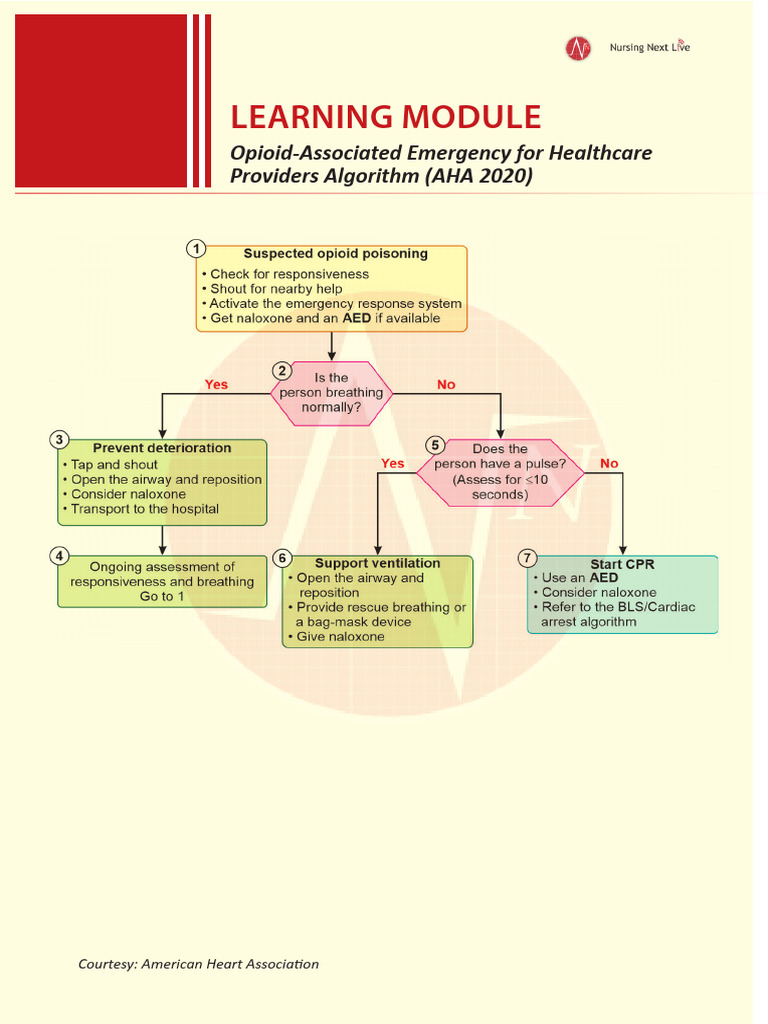 Learning Module Opioid Associated Emergency For Healthcare@Radha | PDF