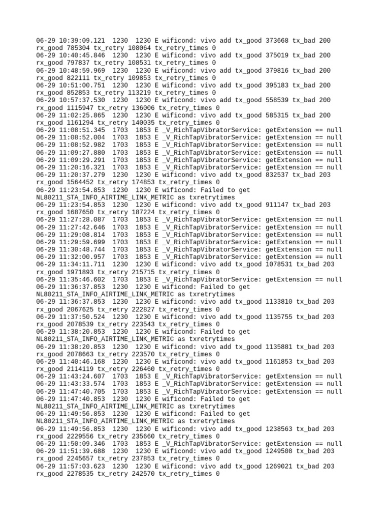 Log | PDF | Computer Science | System Software