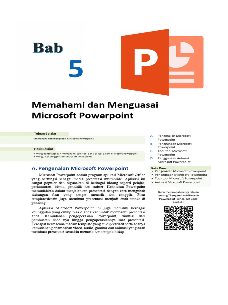 Materi Powerpoint | PDF