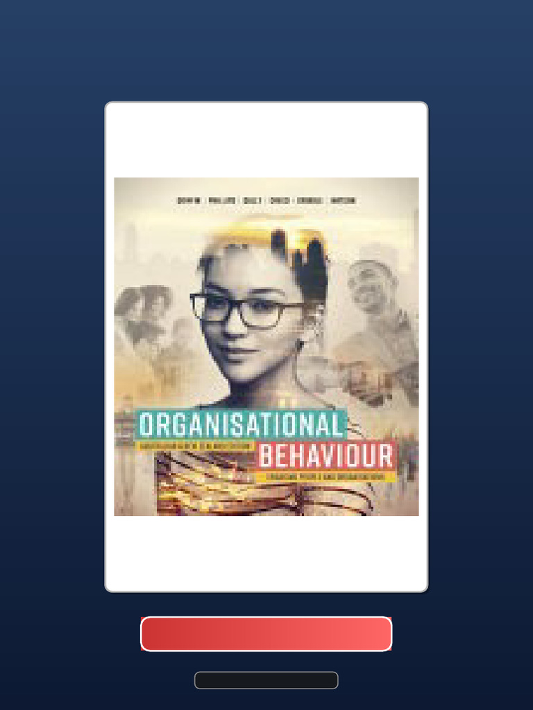 Complete Bundle Organisational Behaviour Engaging People and Organisations Ricky W Griffin HQ ...