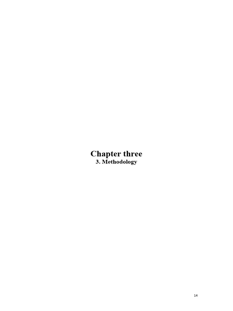 Chapter Three Four Five | PDF | Methodology | Health Care