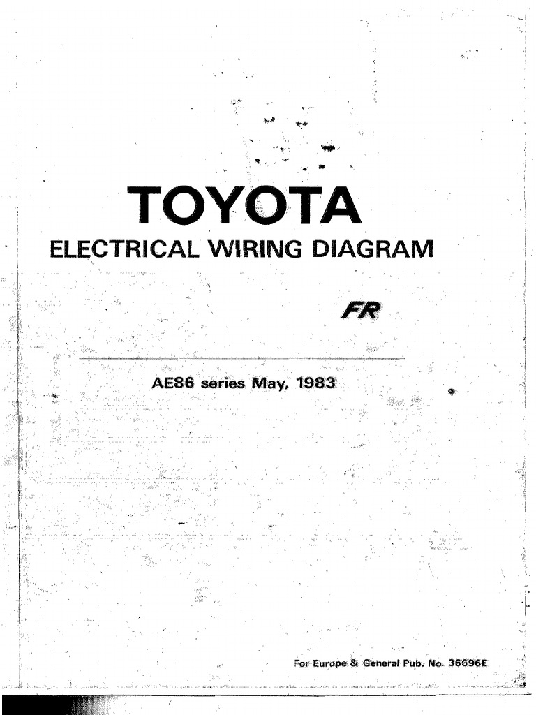 Electrical Wiring Diagram Ae86 | PDF