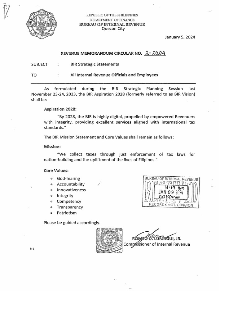 RMC 2-2024 | PDF