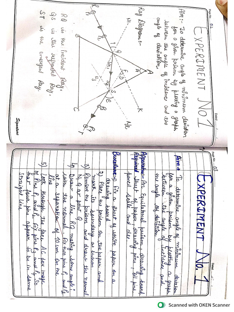 Physics Class 12 Practical | PDF