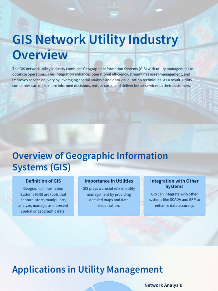 GIS in Utility Management Optimization | PDF | Geographic Information ...