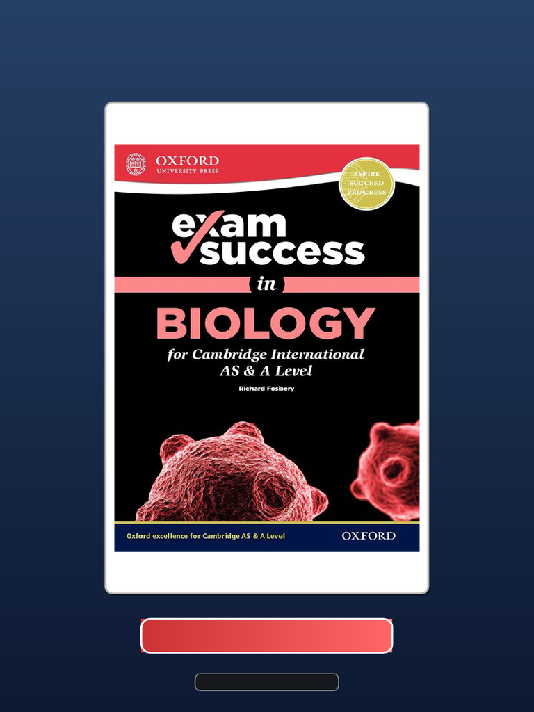 Complete Bundle Exam Succes in Biology For Cambridge International S A Level HQ File | PDF ...