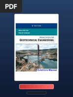 Complete Principles of Geotechnical Engineering SI Edition 9th Edition Das Verified | PDF | Soil ...