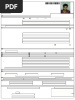 PAN Card Application and Correction Form | PDF | Applications Of ...