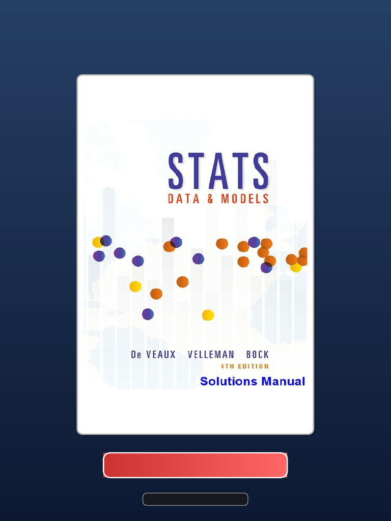 Complete Bundle Stats Data and Models 4th Edition de Veaux | PDF ...