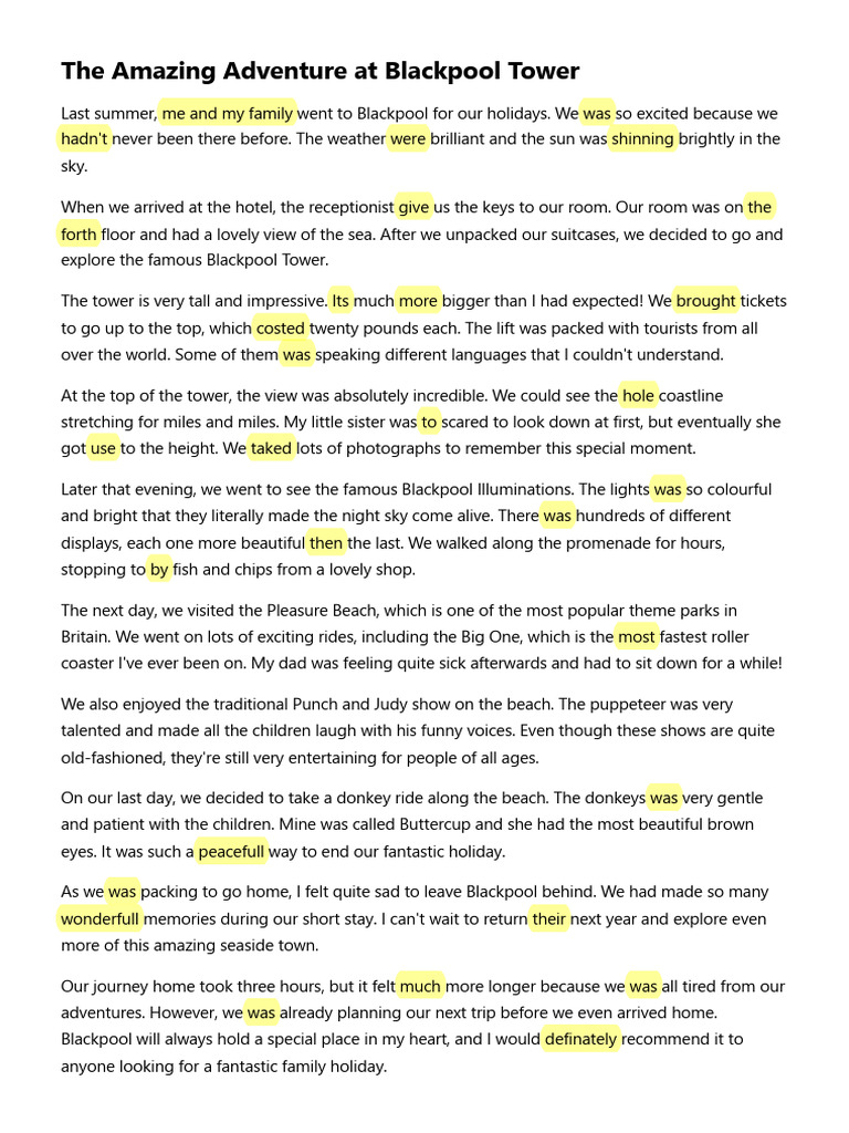 Grammar Correction - Ms | PDF | Linguistics | Syntax