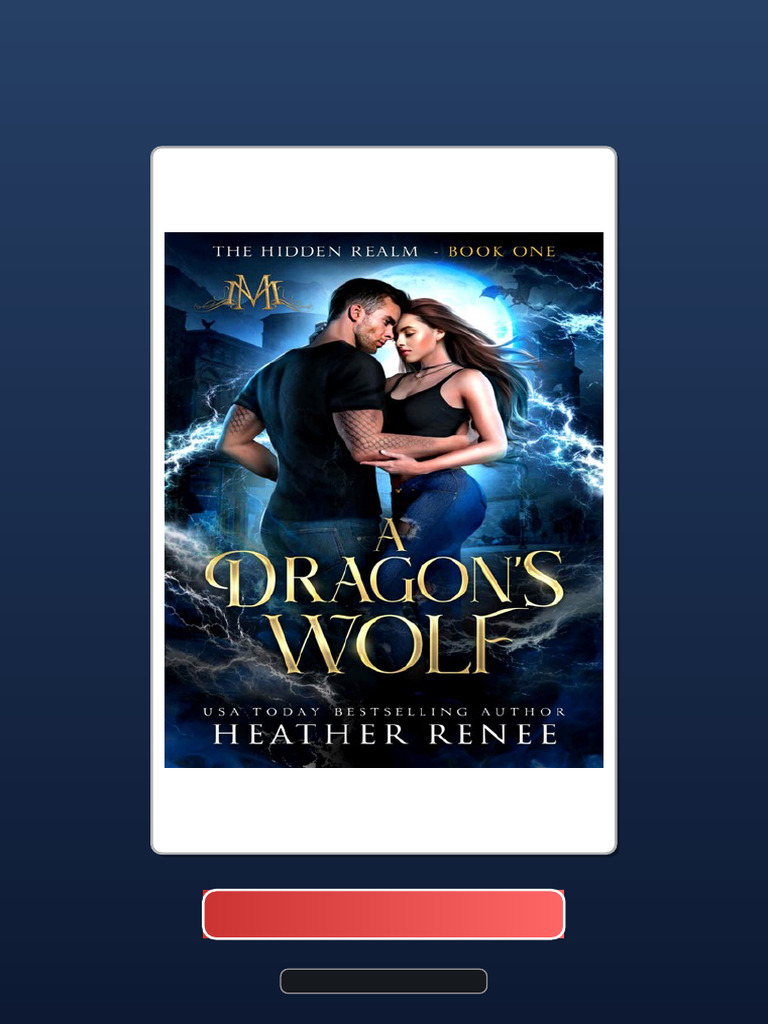A Dragons Wolf The Hidden Realm Book 1 Heather Renee Mystics Mayhem ...