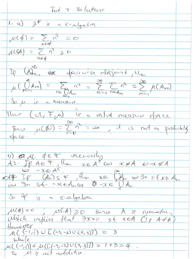 Tutorial 2 Solutions | PDF