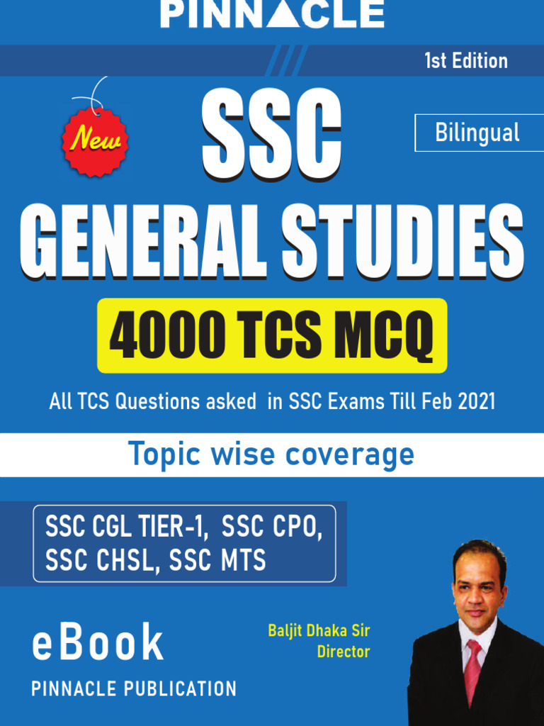 SSC General Studies TCS Questions Guide | PDF