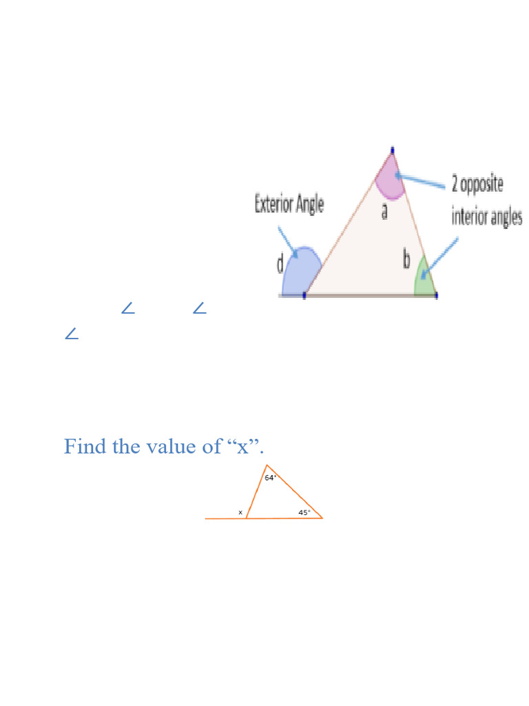 Notes of Properties of Triangles | PDF | Triangle | Classical Geometry