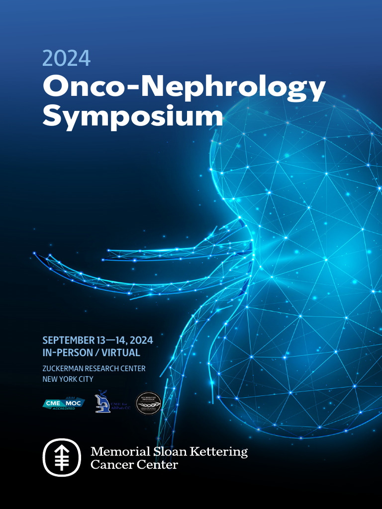 OncoNeph2024 Brochure | PDF | Nephrology | Health Care