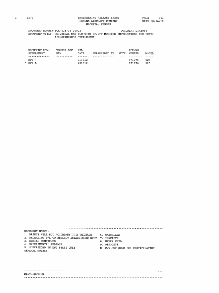 Ica 525 34 00002 | PDF