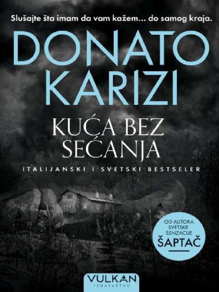 Kuca Bez Secanja - Donato Carrisi | PDF