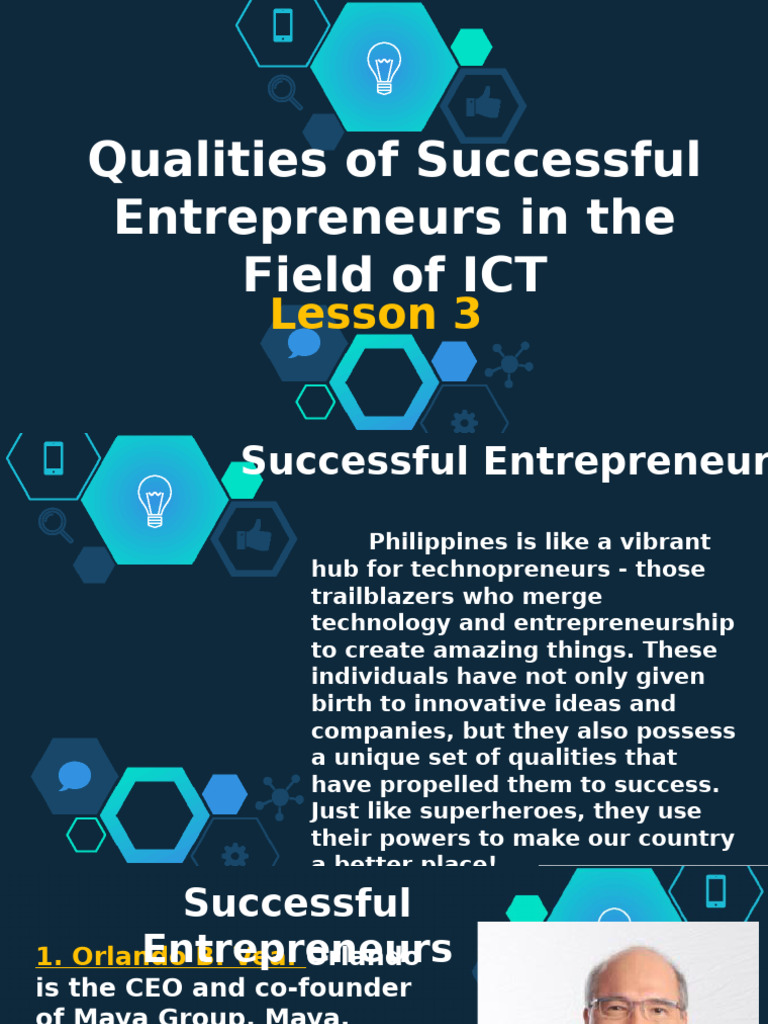 Ict Entrepreneurs Week 2 | PDF | Entrepreneurship