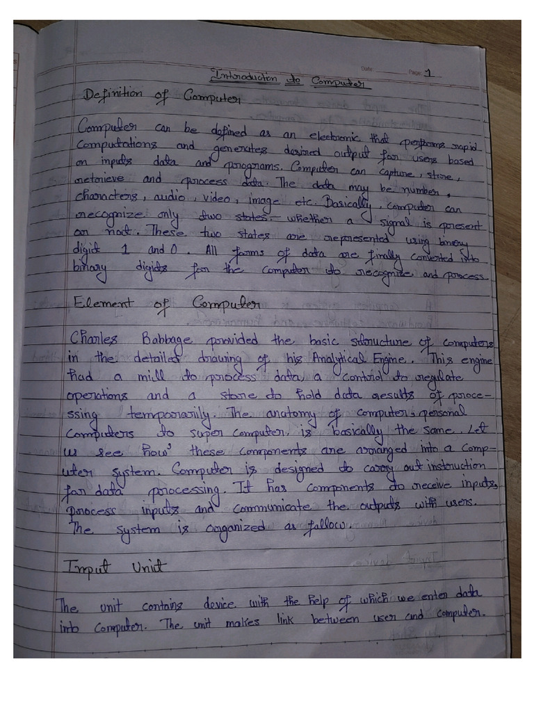 Fundamental of Computer | PDF