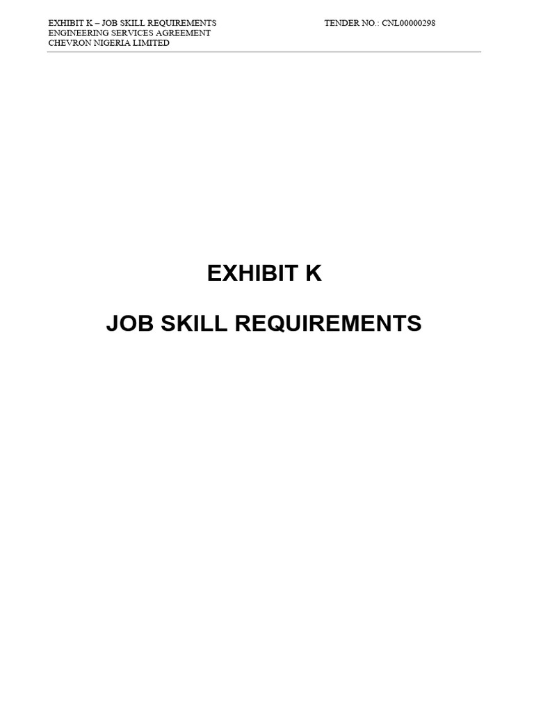 Provision of Engineering From Chevron | PDF | Engineering | Pipe (Fluid ...