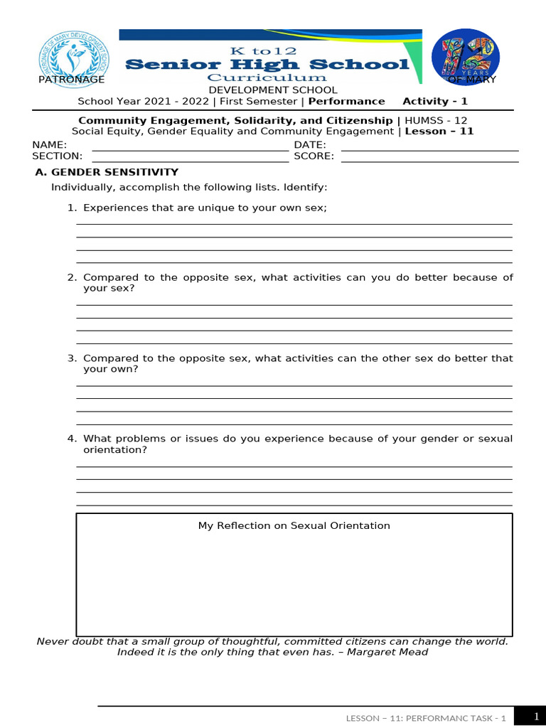 Performance Activity - 1 | PDF