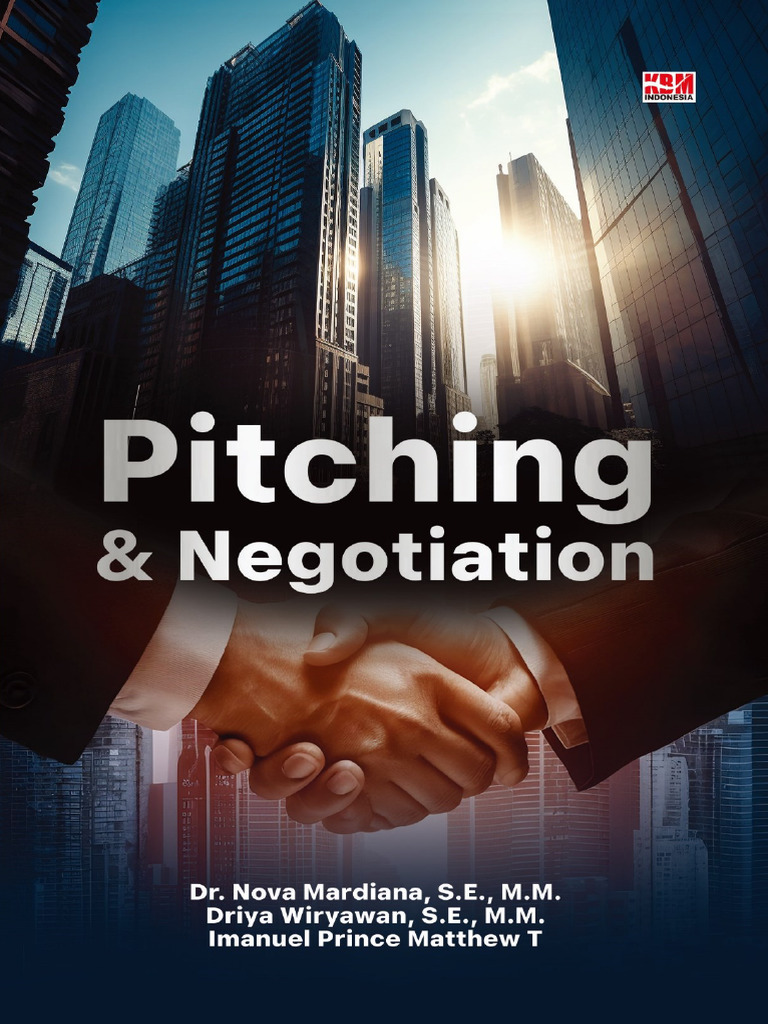 E - Book - Pitching and Negotiation | PDF