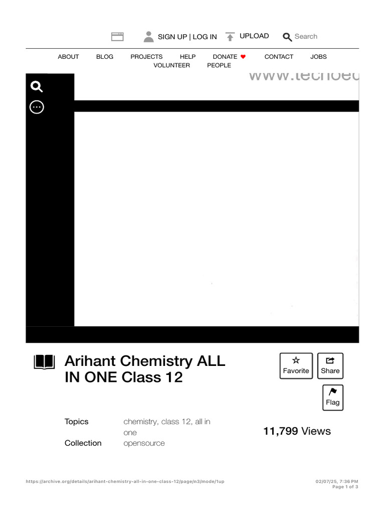 Arihant Class 12 Chemistry Guide | PDF | Optical Character Recognition ...