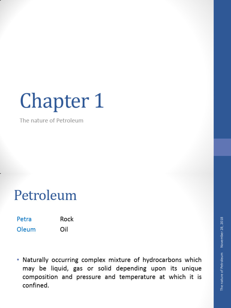 PETROLEUM Chapter 1 | PDF | Gases | Alkane