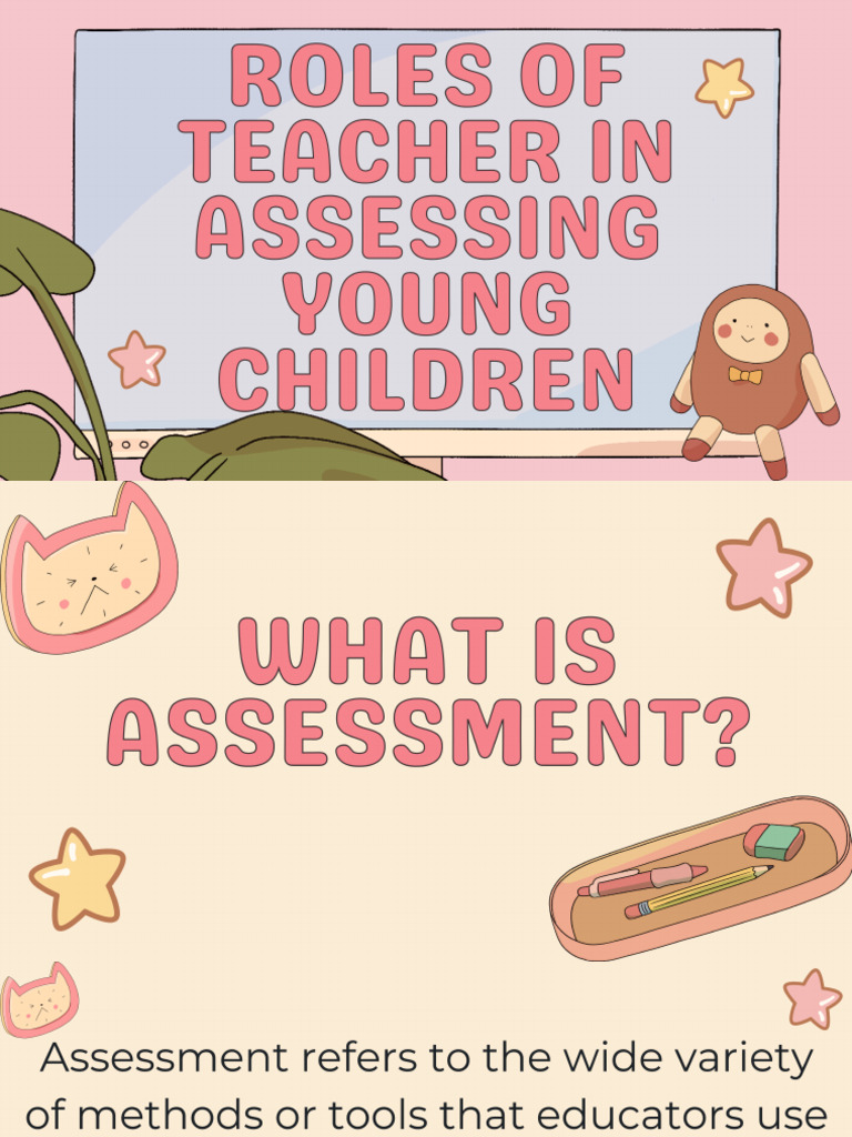 Role of A Teacher in Assessing Young Children | PDF