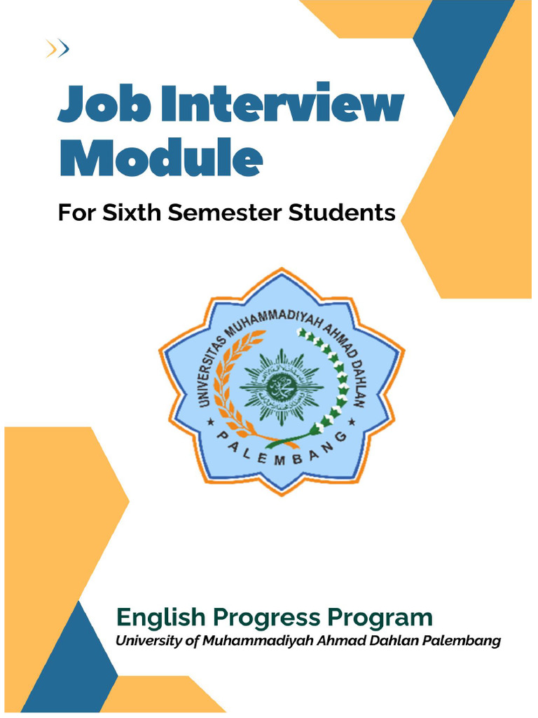 SEMESTER 6 - JOB INTERVIEW MODULE Ok | PDF | Abstract (Summary ...