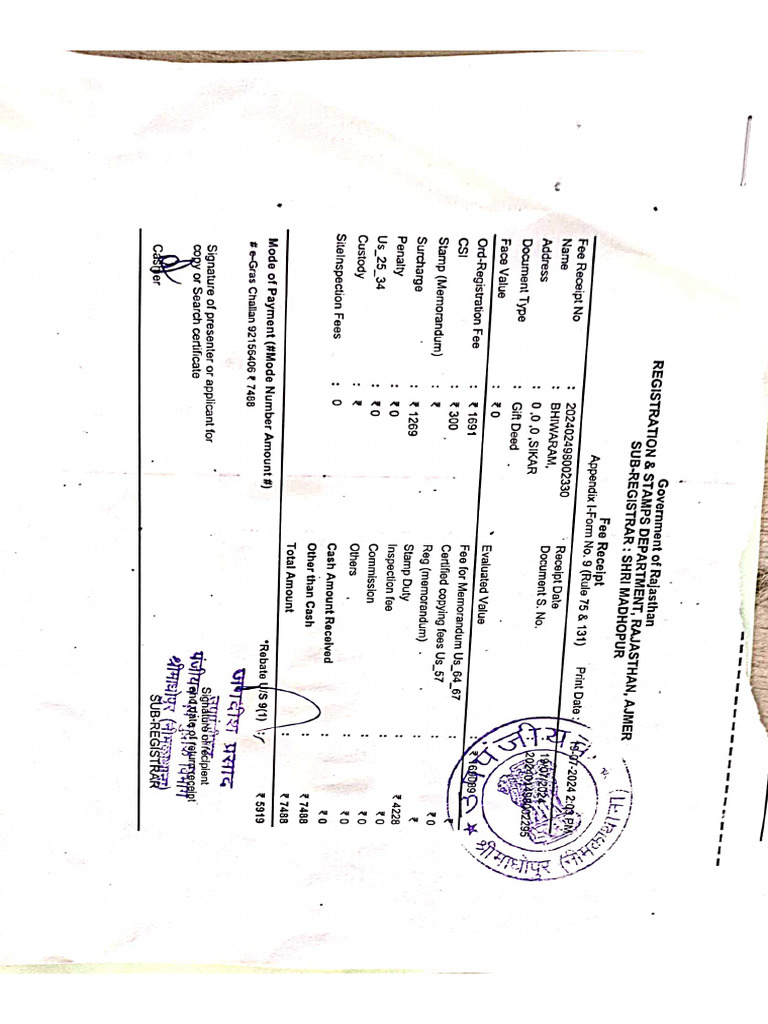 Bhiva Ram Yadav Paper | PDF