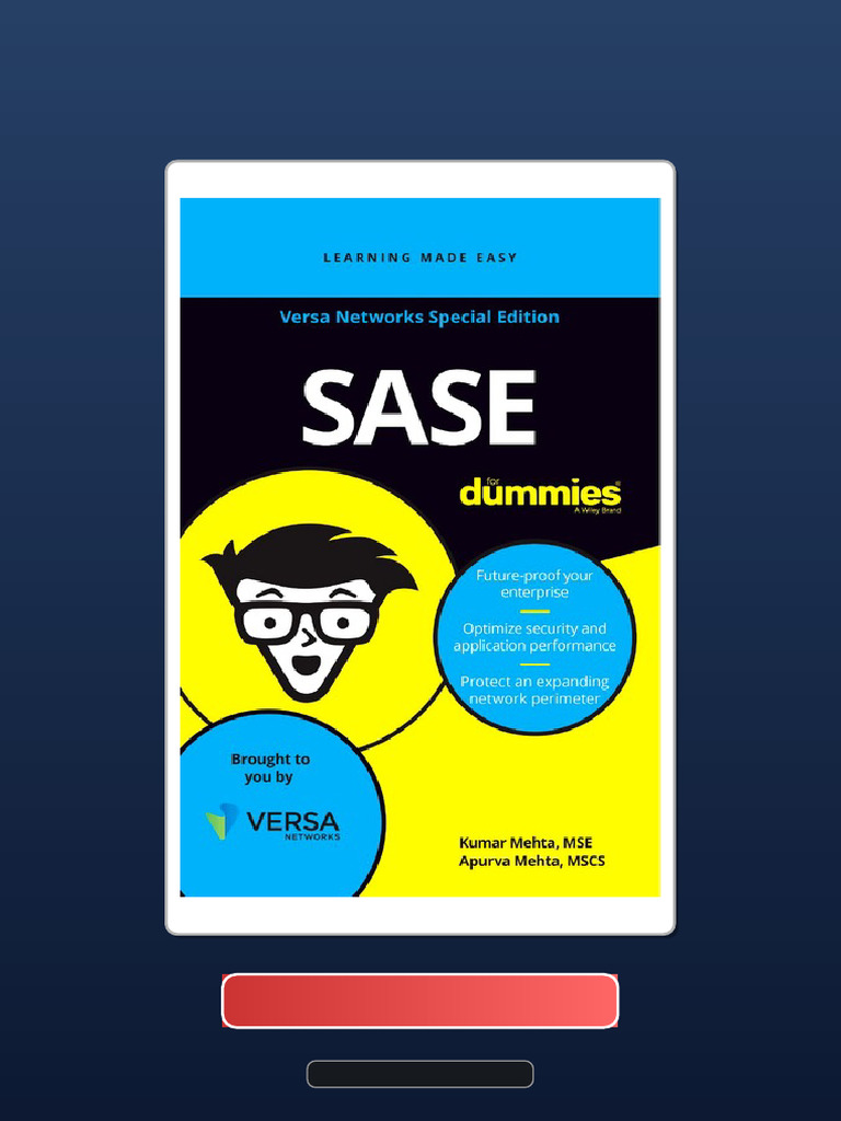 Complete Bundle SASE For Dummies Versa Networs Special Edition HQ File | PDF | Multiple Choice ...