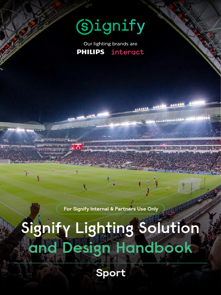 Sport Design Signify Lighting Solutions | PDF | Lighting | Electrodynamics