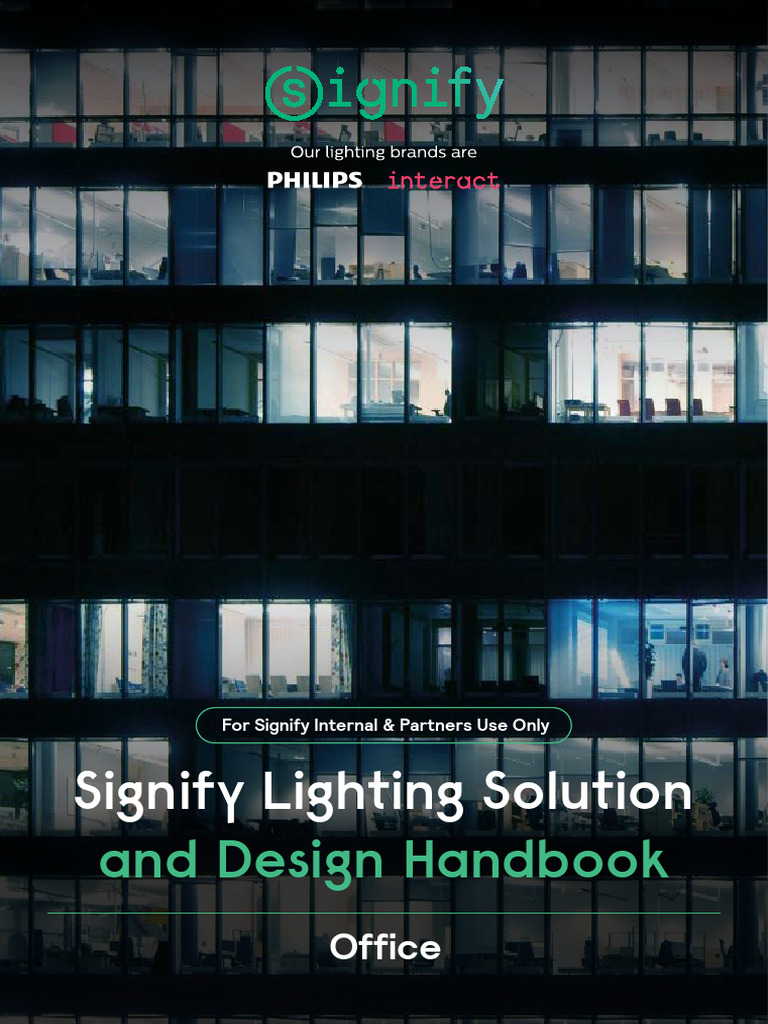 Office Design Signify Philips Lighting Solution | PDF | Lighting ...