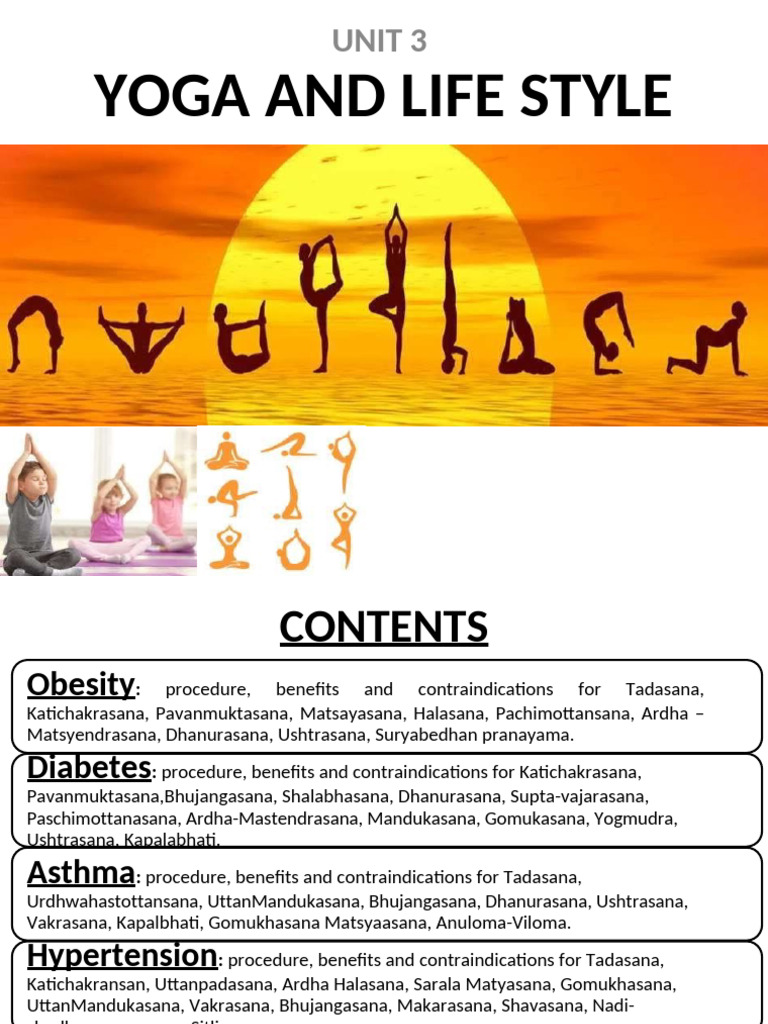 UNIT - 3 YOGA Hallelujah Hallelujah Hallelujah | PDF | Asana | Breathing