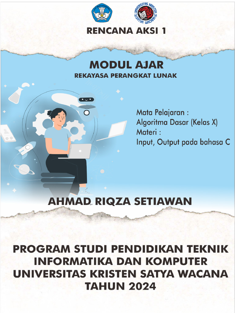 Modul Pembelajaran 1 - Ahmad Riqza Setiawan | PDF