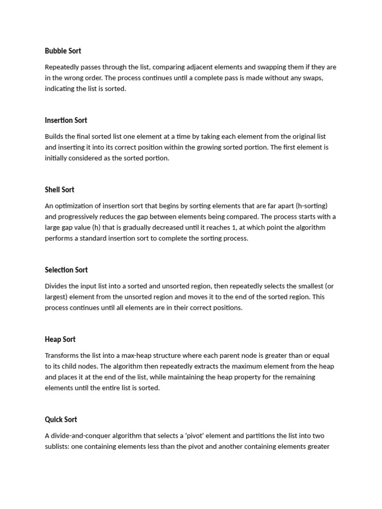 Comp1020 Exam 2 Revision | PDF | Algorithms And Data Structures | Computer Programming
