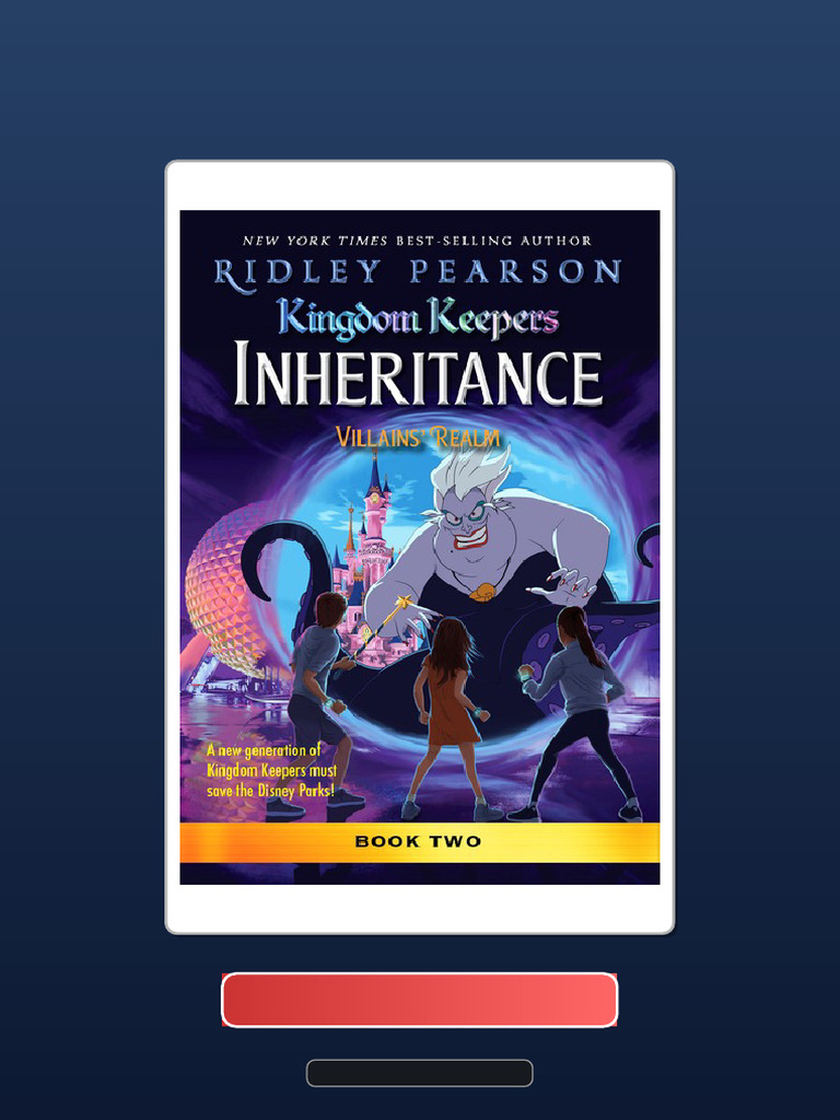 Complete Bundle Kingdom Keepers Inheritance Villains Realm Ridley ...