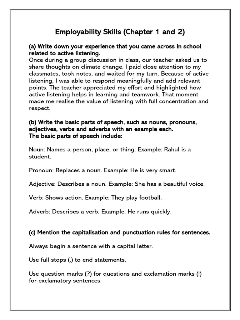 Xii It Notes Employability Skill Ch1 2 Pdf Motivation Motivational