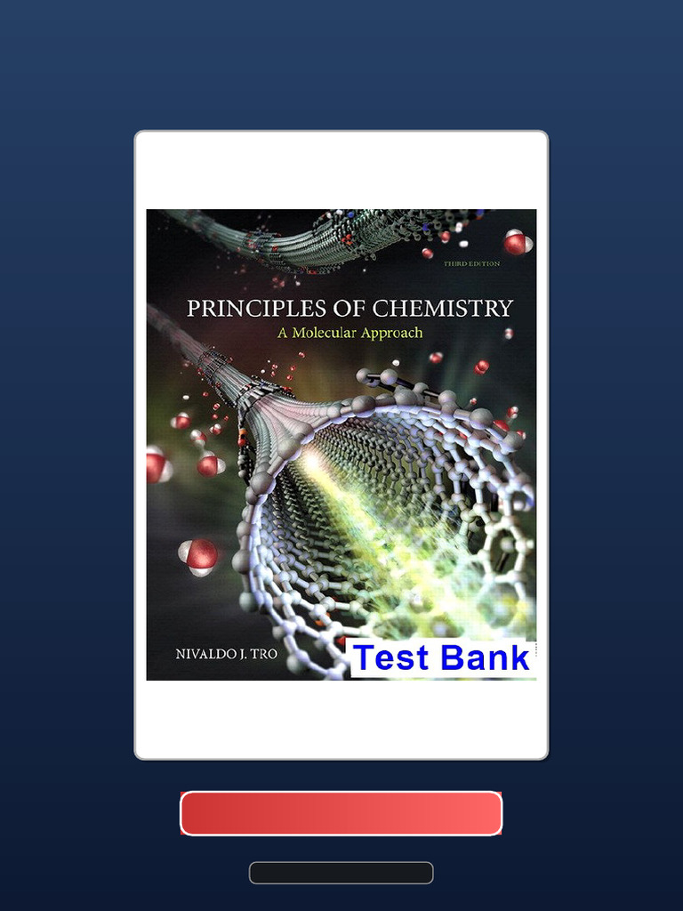 Principles of Chemistry A Molecular Approach 3rd Edition Tro Digital ...