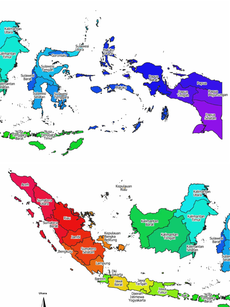 Ready Print Peta Indonesia | PDF